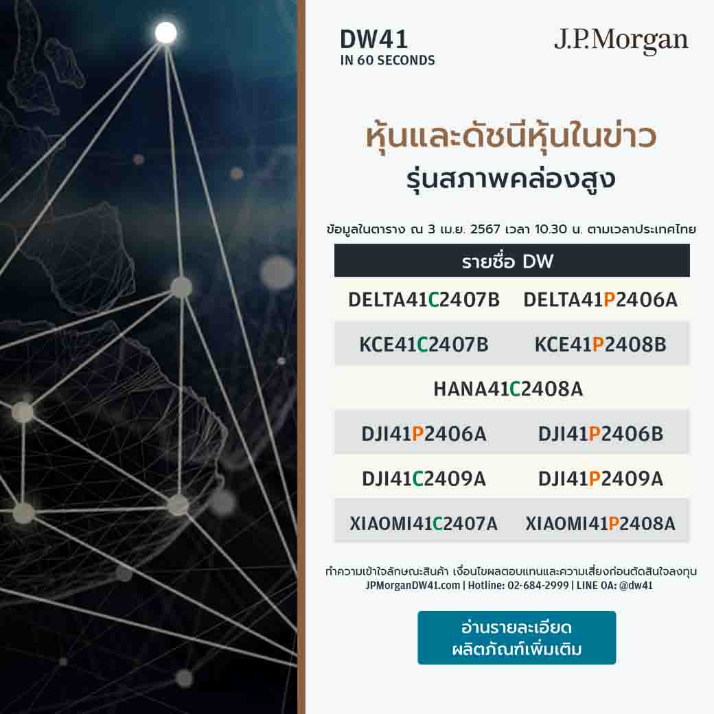 DW41 From J.P. Morgan